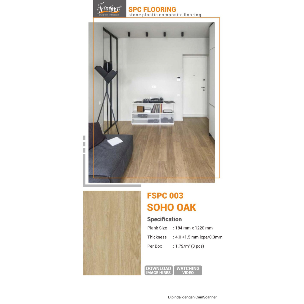 Jual SPC Frantinco Type 003 Soho Oak | Shopee Indonesia