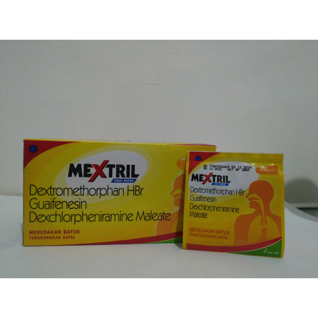 Jual Mextril Isi 4 Tablet - Obat Batuk Dan Pilek | Shopee Indonesia
