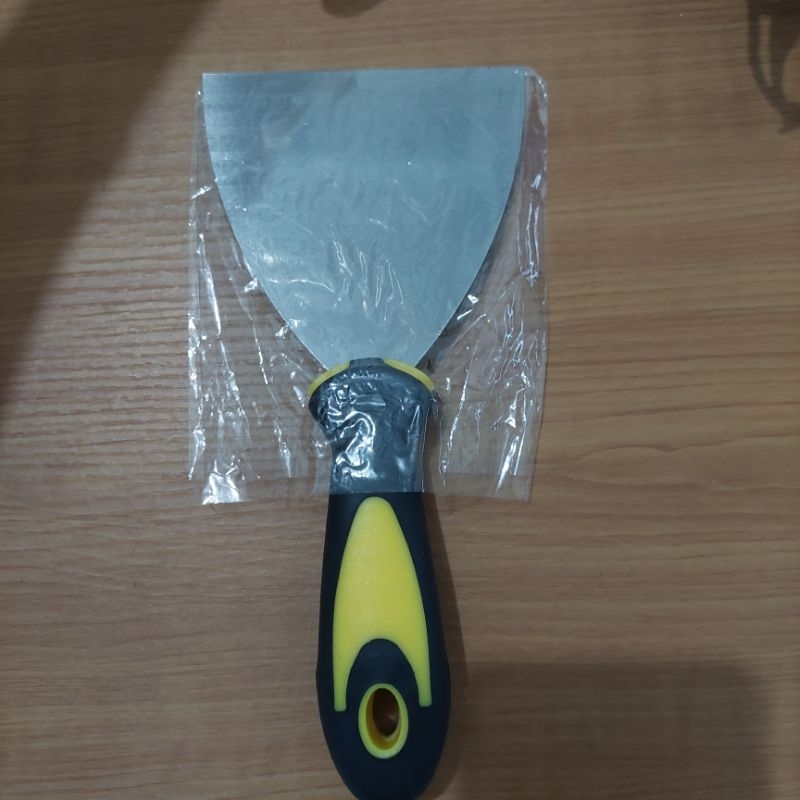 Jual Skrap 4 inci 4" inch Besi Stainless Steel Gagang Silikon Scrub ...
