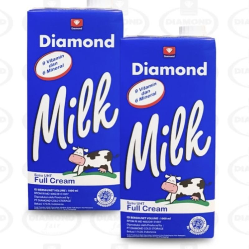 Jual Diamond milk Ukuran 1 liter | Shopee Indonesia