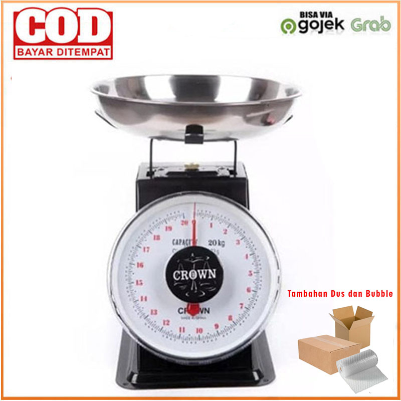 Jual Timbangan Duduk/Timbangan Manual/Timbangan Buah 20 Kg | Shopee Indonesia