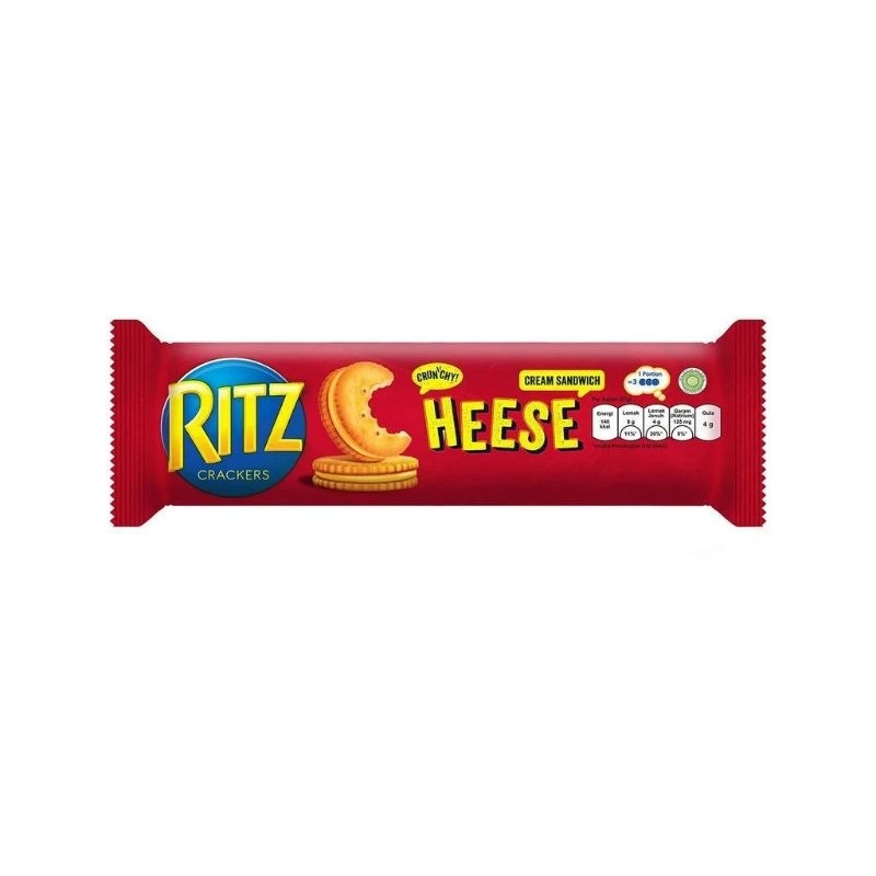 Jual Ritz Cheese Cream Sandwich Crackers Rasa Keju 118 gram | Shopee ...
