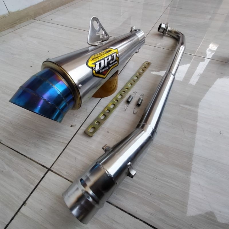 Jual knalpot DPJ all bebek Supra x/Supra fit/Supra 125/Vega R/Vega ZR ...