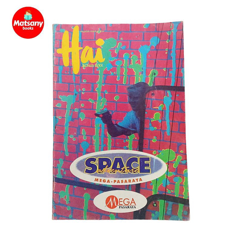 Jual Buku Booklet Majalah Hai Space Adventure Mega Pasaraya Laser Storm ...