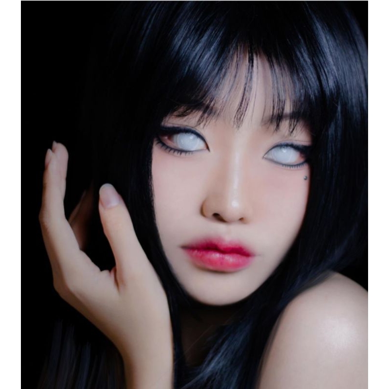 Jual Softlens putih / full white / NORMAL ONLY kss-eye HD 1 WHITE ...