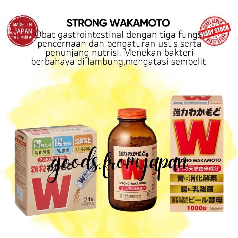 Jual STRONG WAKAMOTO SACHET 24 PCS (GRANULE) | Shopee Indonesia