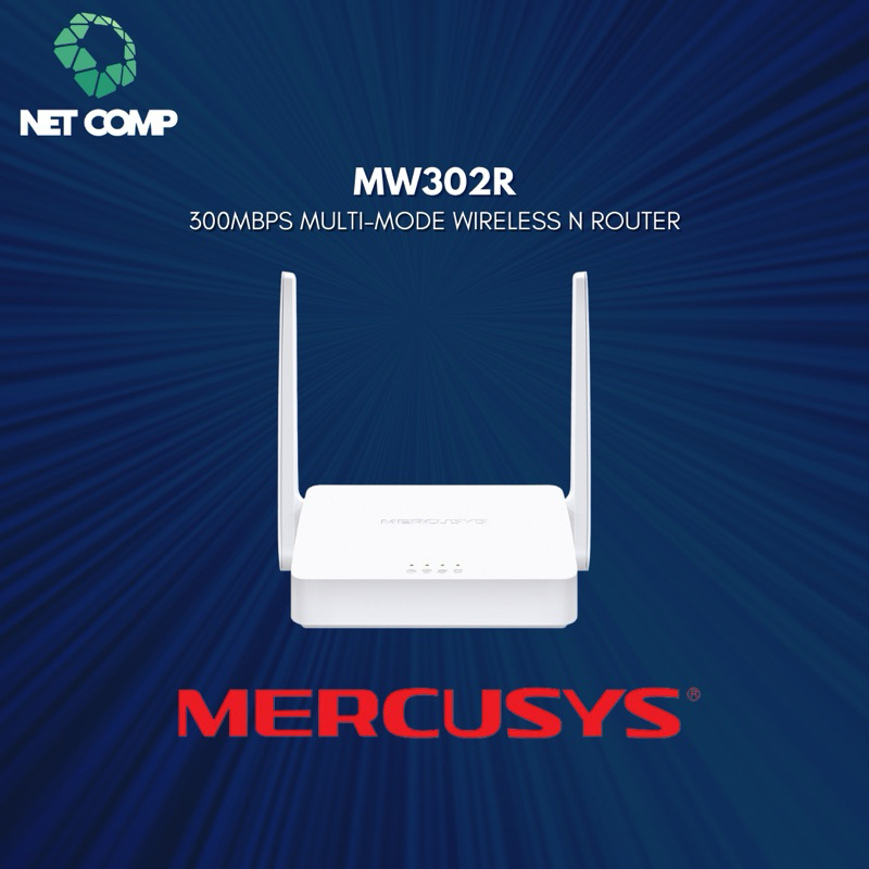 Jual MERCUSYS MW302R 300Mbps Multi-Mode Wireless N Router Mercusys ...