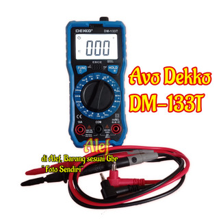 Jual avometer digital dekko DM 133T DM 148T avo meter dm133 dm148 avo ...