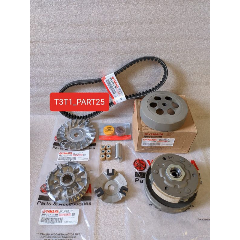 Jual paket CVT (54P-113/115 CC) Mio j/Mio GT/soul GT/Fino injeksi/x ...