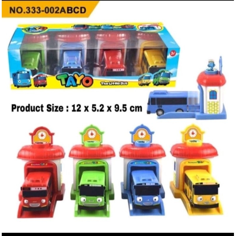 Jual Mainan Anak Bis atau Bus Tayo Garasi Pelontar - Bandung | Shopee ...