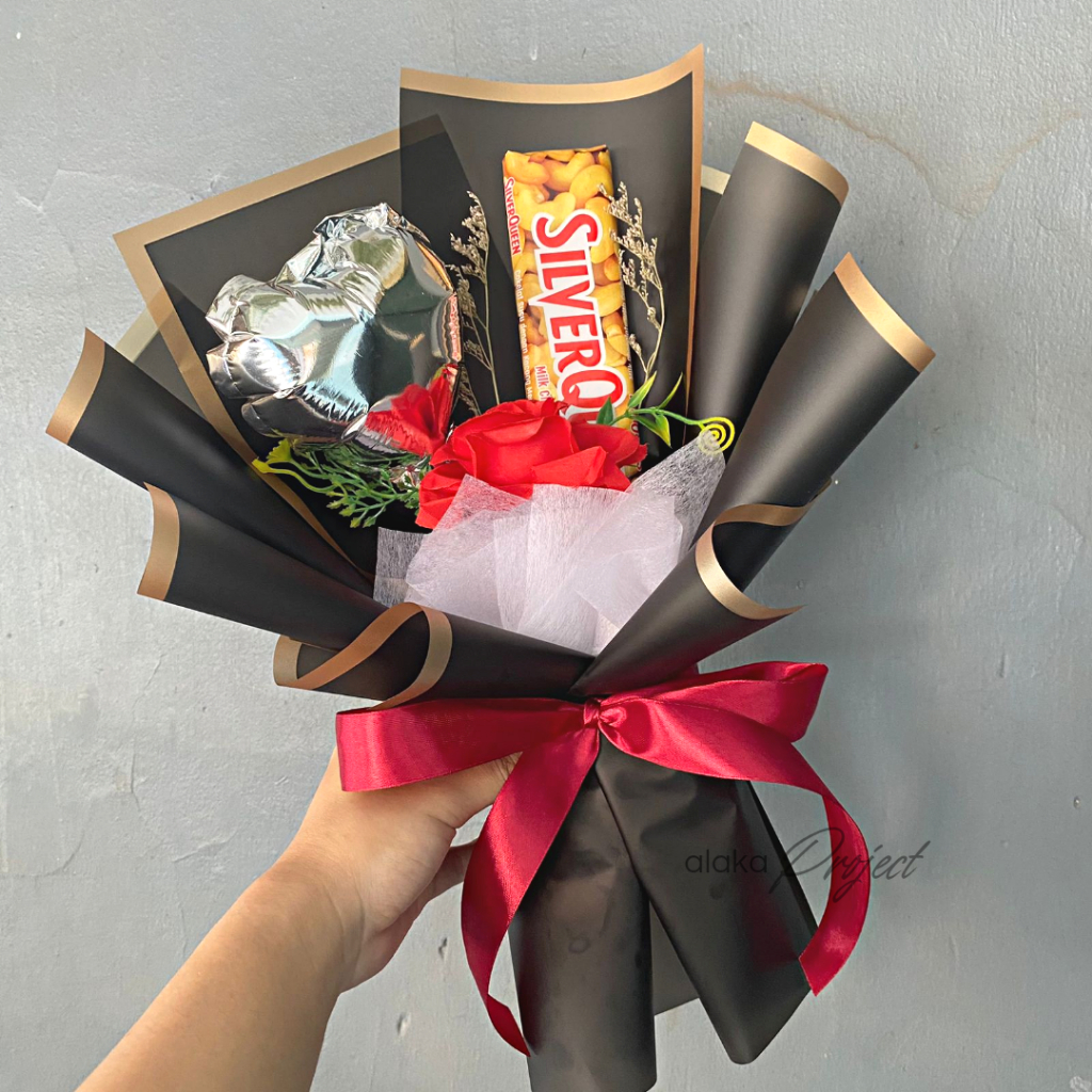 Jual Bucket coklat silverqueen | Bucket hadiah gift coklat buket ...