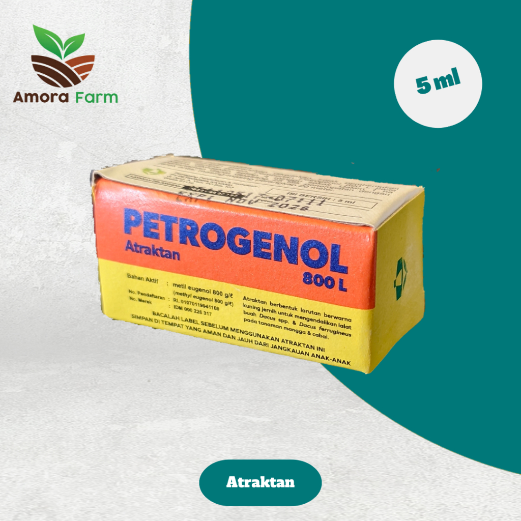 Jual PETROGENOL Atraktan 800L Kemasan 5ml Petrokimia Kayaku | Shopee ...