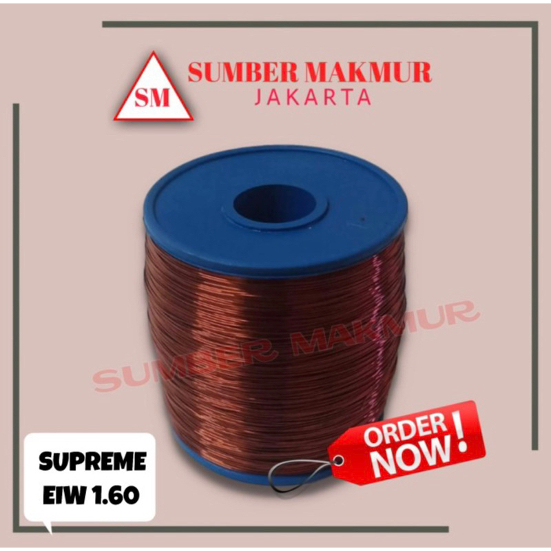 Jual kawat tembaga SUPREME EIW 1.70 enamelled copper wire 1.70 | Shopee Indonesia