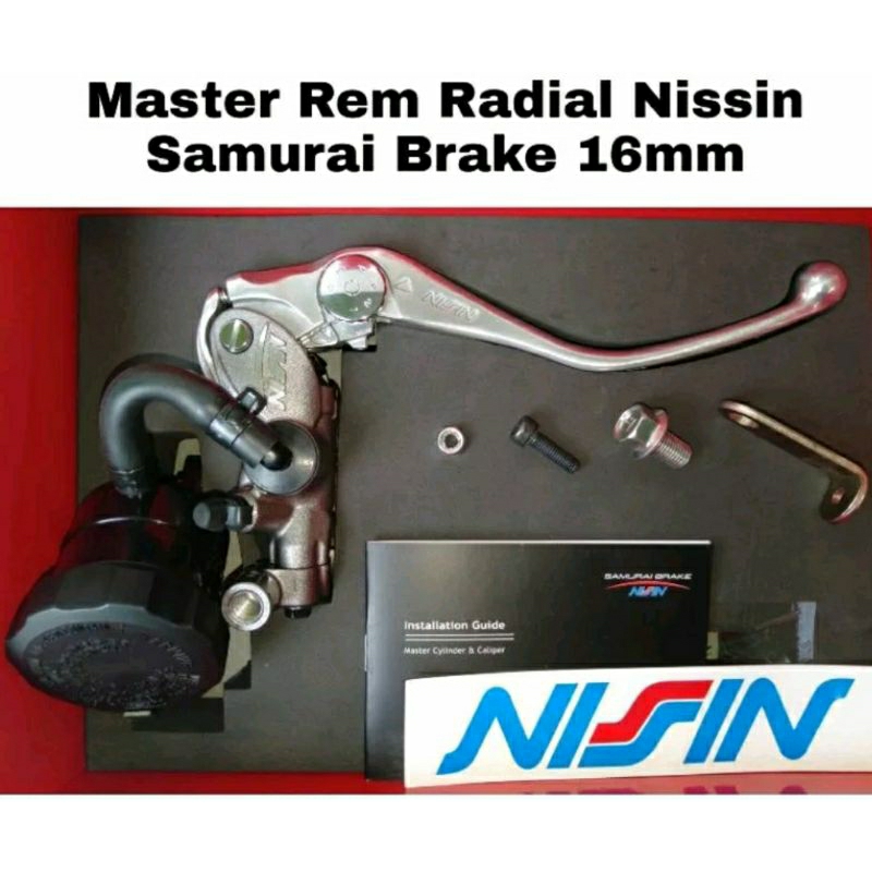 Jual [COD] Master rem nissin samurai radial 16mm original universal ...