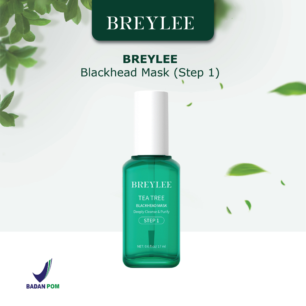 Jual BREYLEE Tea Tree Blackhead Mask (STEP 1) - Pengangkat / Pembersih ...