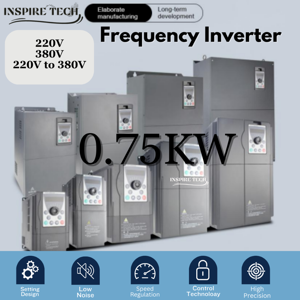 Jual Inverter Frekuensi 1phase 3phase 1phase to 3phase 0.75KW SURE INVERTER 220V/380V/220V to ...
