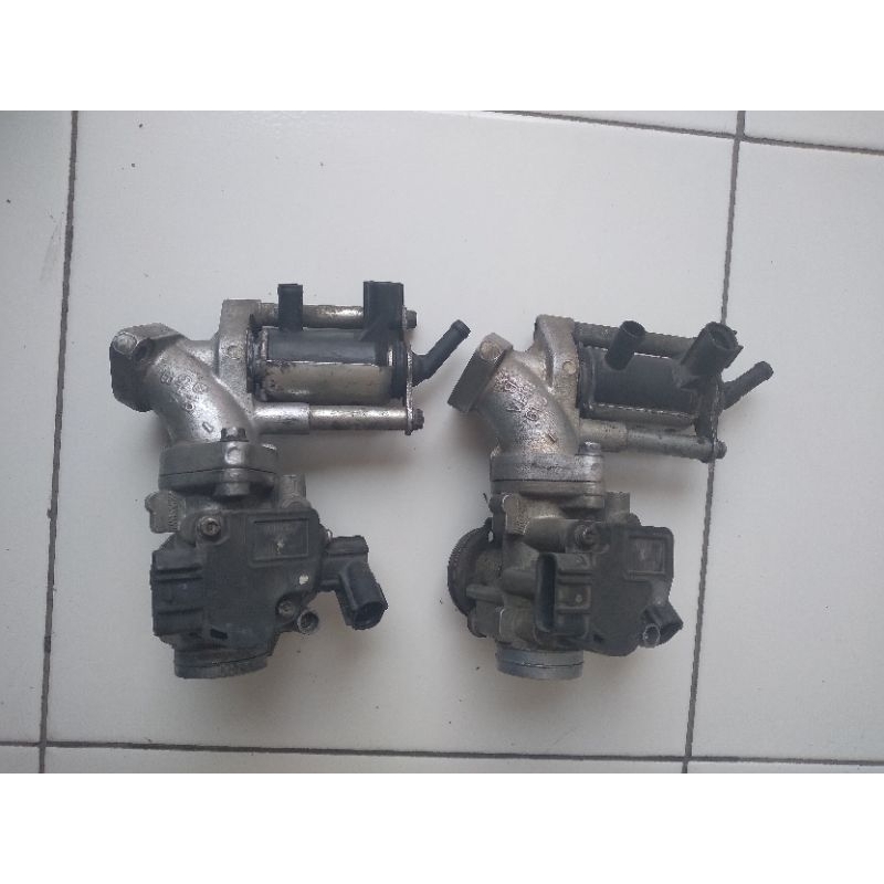 Jual throttle body assy + injeksi/ shogun 125 fL/fi injeksi original ...