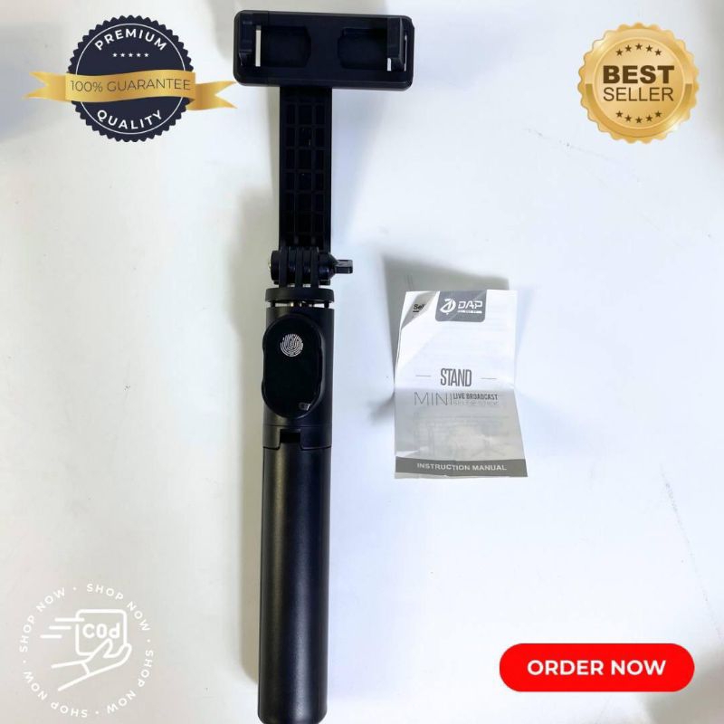 Jual Tongsis Selfie Hp Stick Bluetooth Tripod 3 In 1 Dap Dh P01