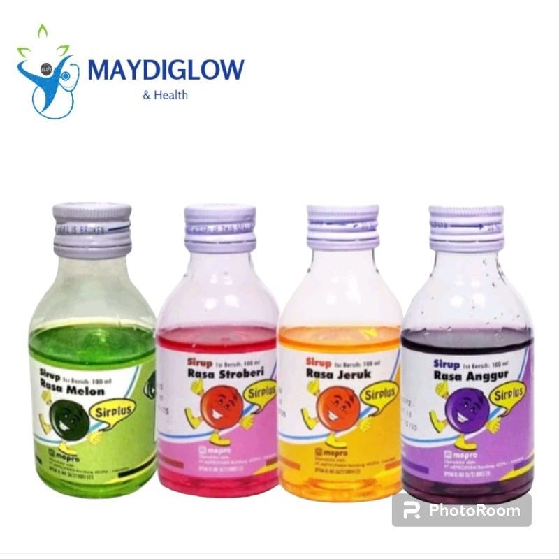 Jual Sirplus Syrup 100 ml/Sirup untuk campuran obat puyer | Shopee ...
