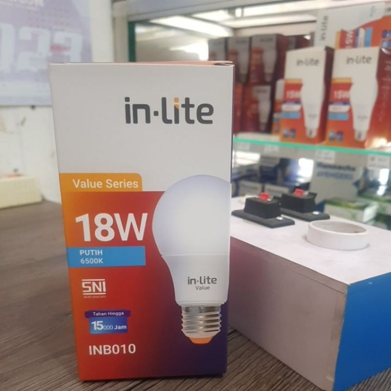 Jual lampu in-lite 18 watt warna putih | Shopee Indonesia