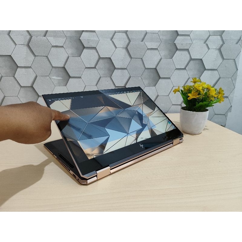 Jual HP SPECTRE GOLD X360 CONVERTIBLE 15-df1xxx DOUBLE VGA WITH NVIDIA ...