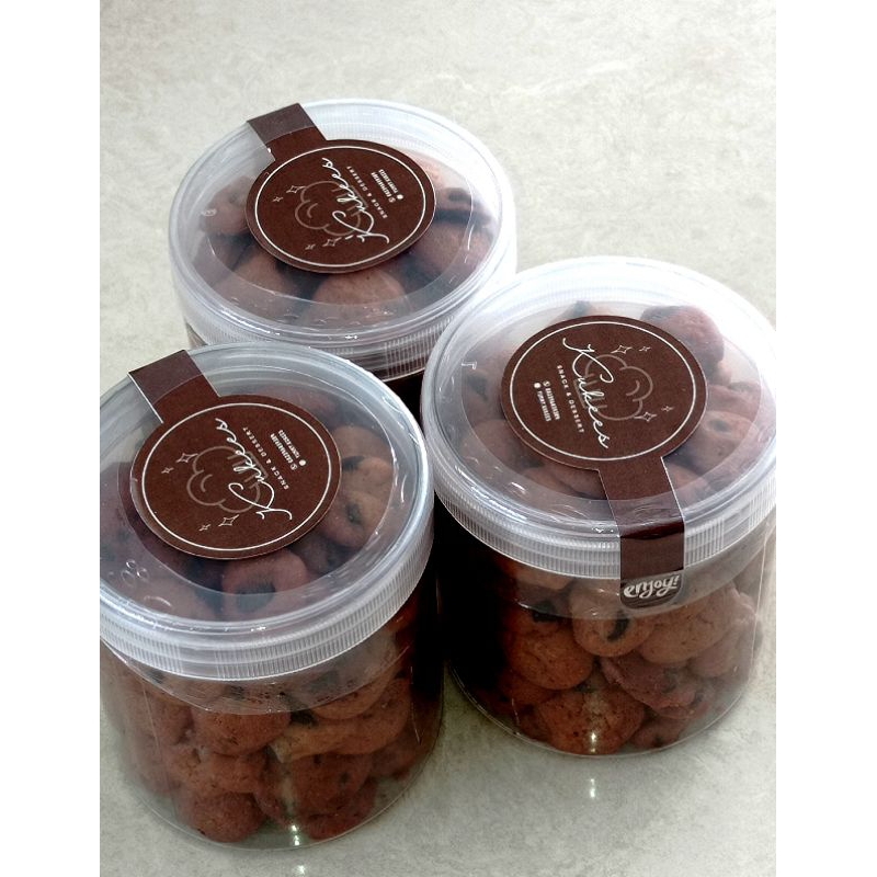 Jual mini cookies chocochips kue kering cookies coklat kue lebaran ...