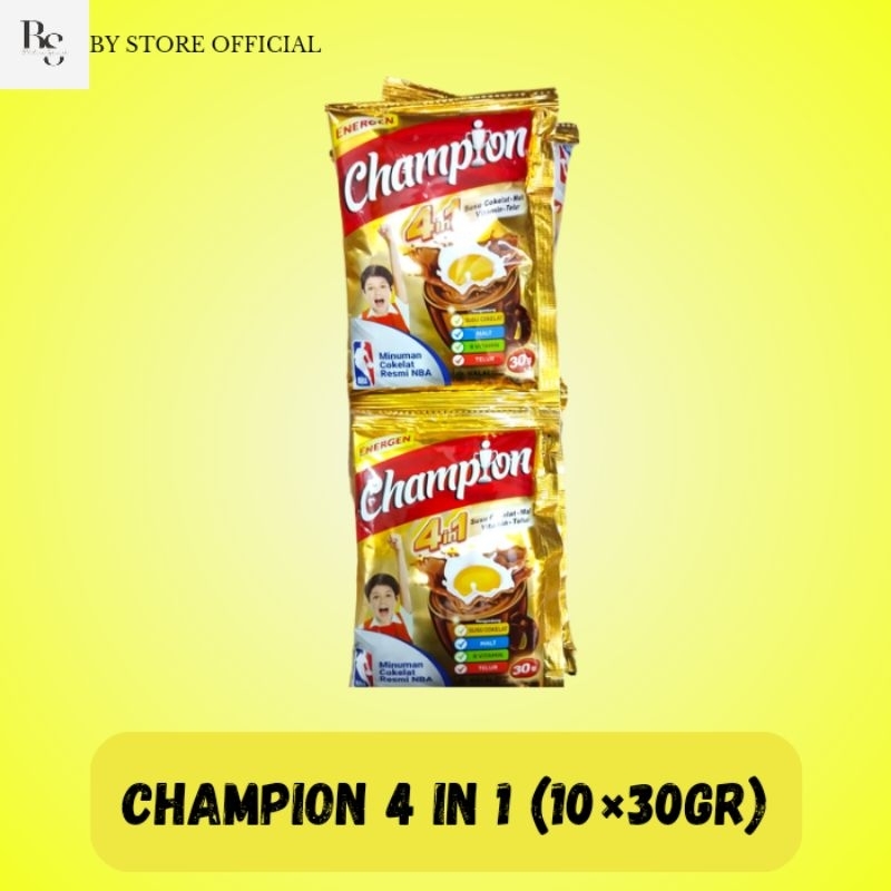 Jual Champion 4 IN 1 Sachet (10×30gr) | Shopee Indonesia