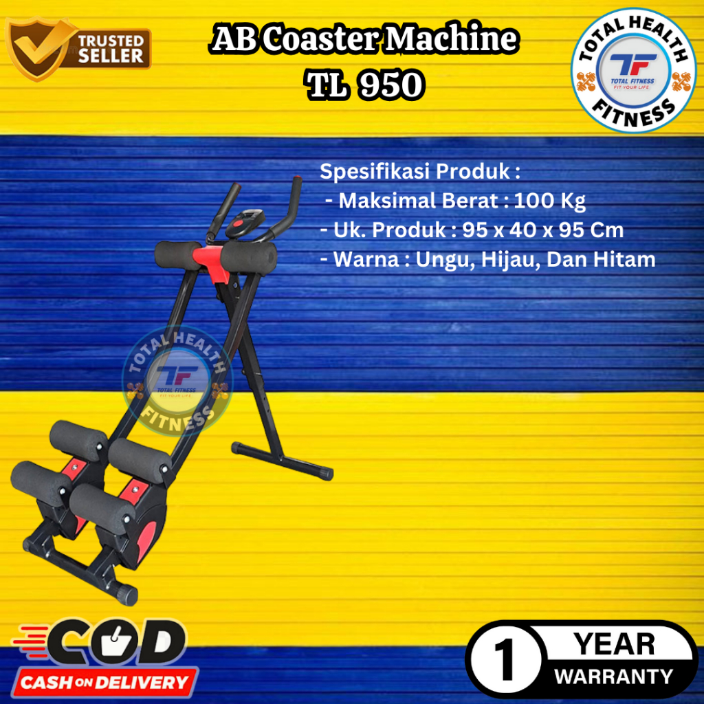Jual Total Fitness AB Coaster Machine TL-950 - Alat Olahraga Latihan ...