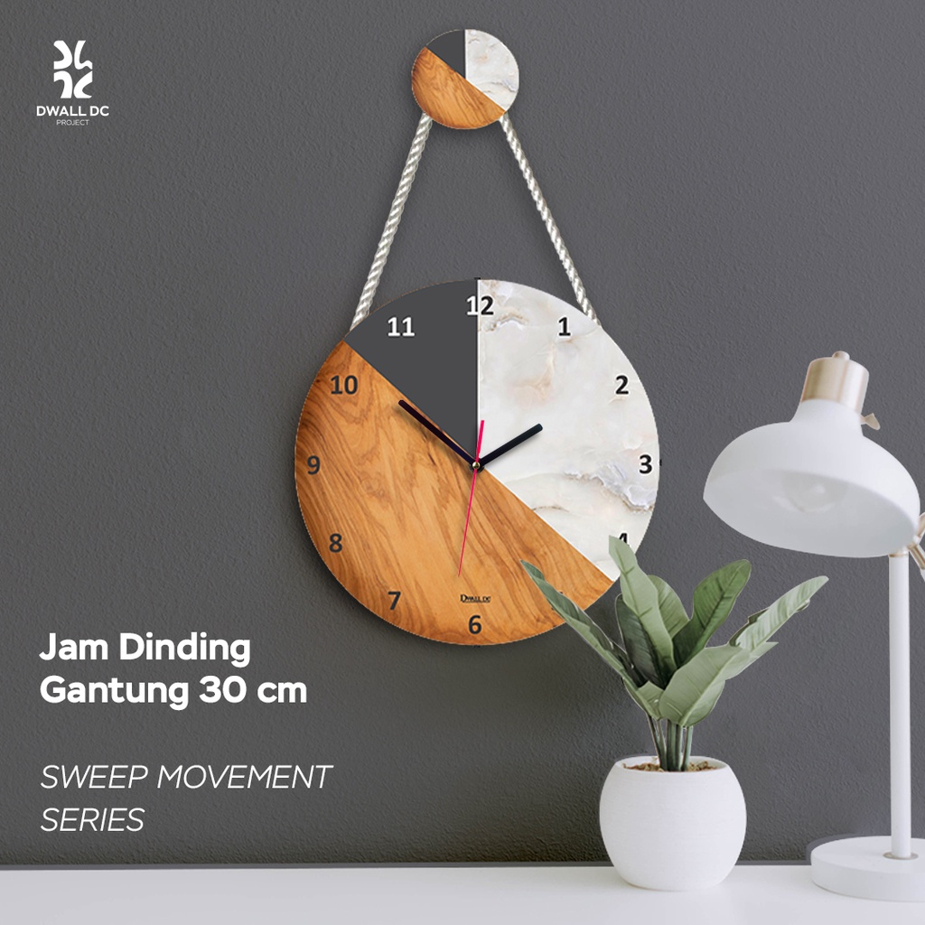 Jual Jam Dinding Kayu Minimalis Eksklusif | JAM DINDING KAYU AESTHETIC ...