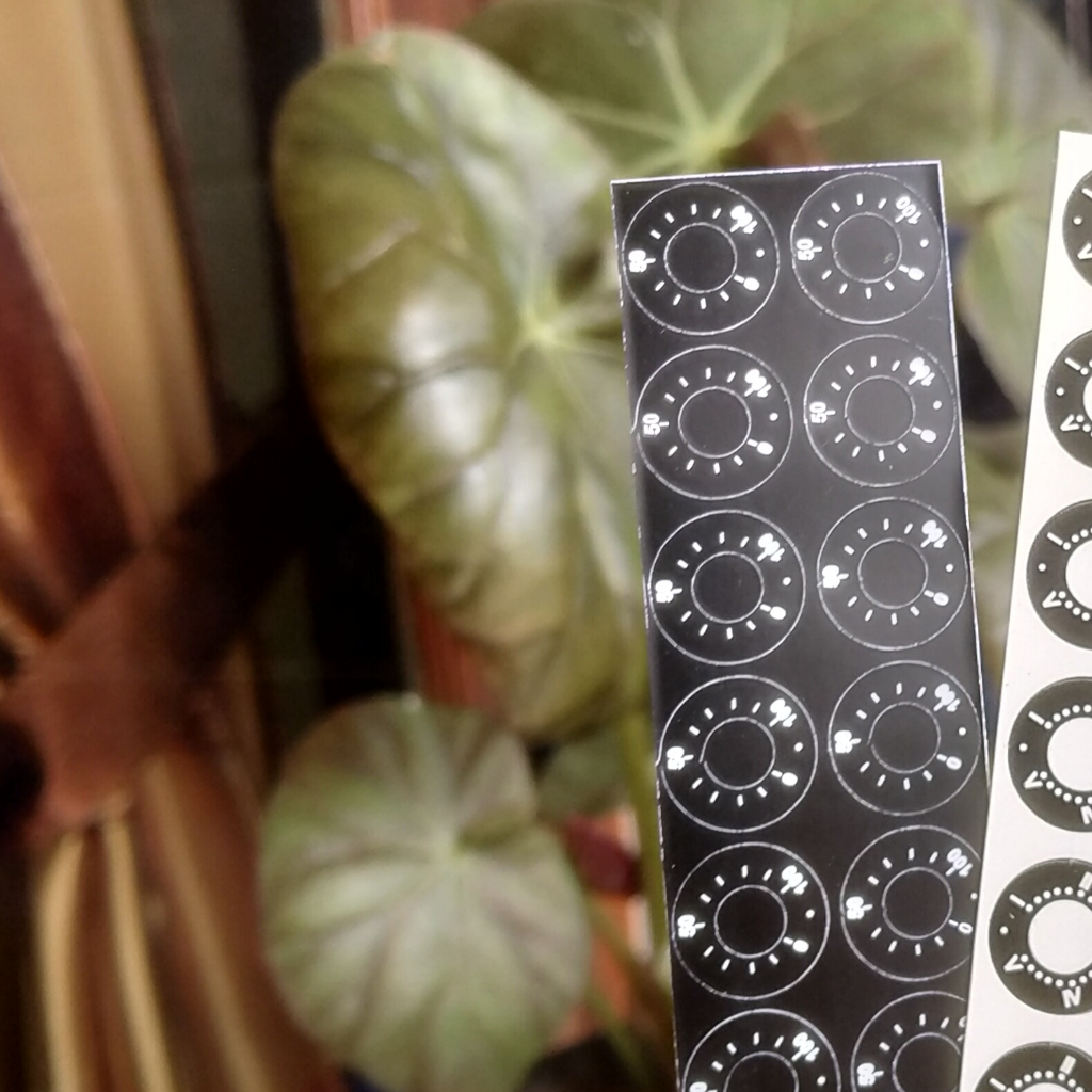 Jual stiker potensio angka | Shopee Indonesia