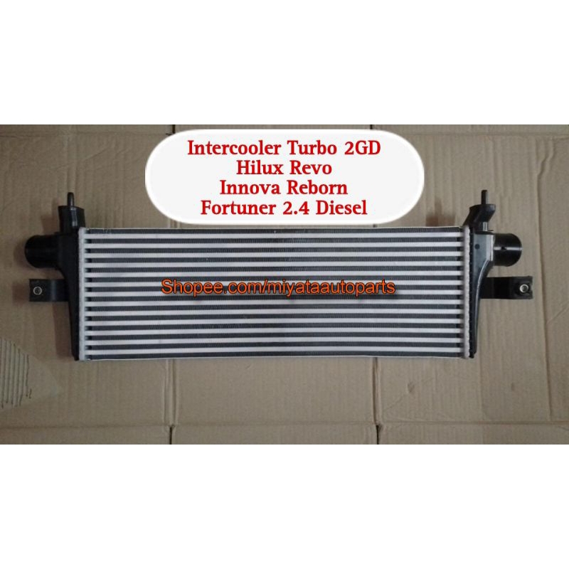 Jual Intercooler Turbo 2GD Hilux Revo Innova Reborn Fortuner 2.4 Diesel ...