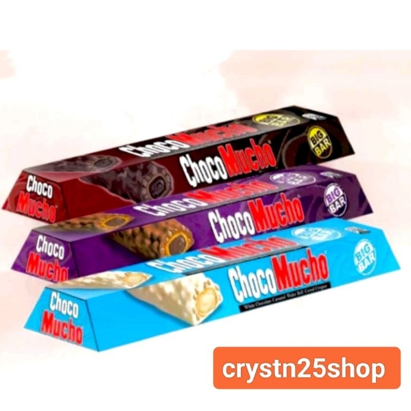 Jual Choco mucho - Big bar wafer roll chocolate 125gr | Shopee Indonesia