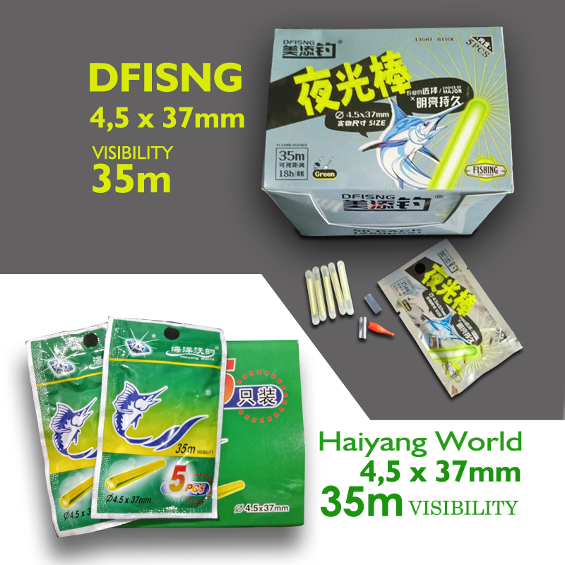 Jual Fosfor Starlight Pancing 4,5mm isi 5 pcs 35m Lightstick FM45 ...