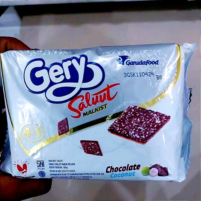 Jual Gery Saluut Malkist kemasan Pack 100gr_Garuda Food | Shopee Indonesia