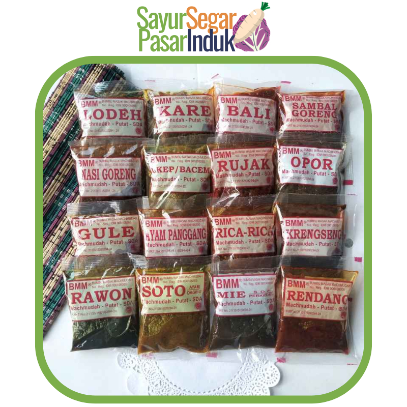 Jual Bumbu Masak Mahmudah All Rasa Sayur Segar Pasar Induk | Shopee ...