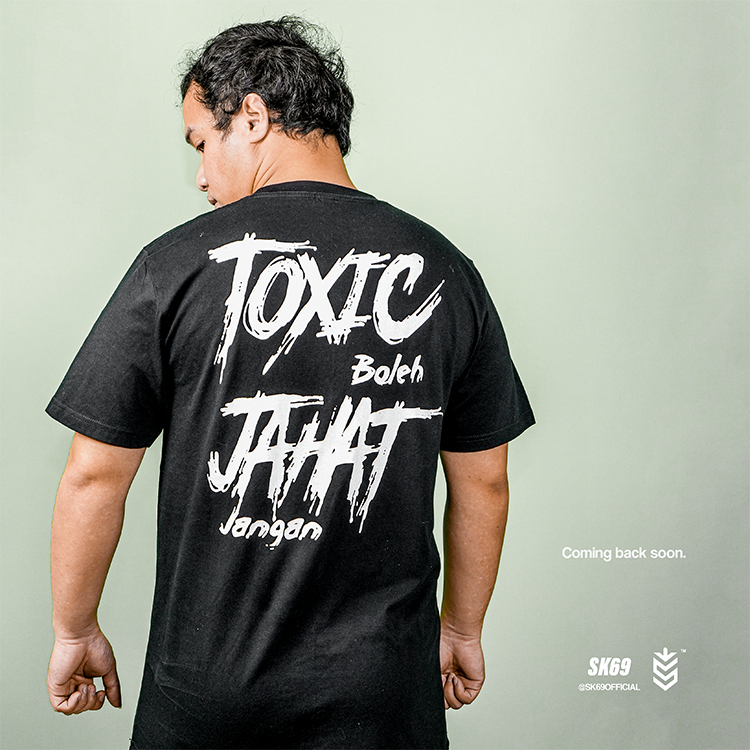 Jual SK69 TBJJ Regular T-Shirt (Toxic Boleh Jahat Jangan) | Shopee ...