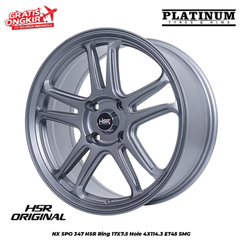Jual VELG MOBIL ALVEZ GRAND LIVINA GALANT AVANZA XENIA ETERNA HSR ORIGINAL NX SPO 347 RING17 R17 ...