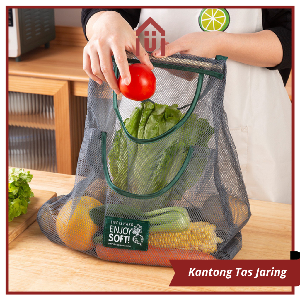 Jual UNISO - KANTONG TAS JARING PENYIMPANAN BUAH DAN SAYUR SERBAGUNA ...
