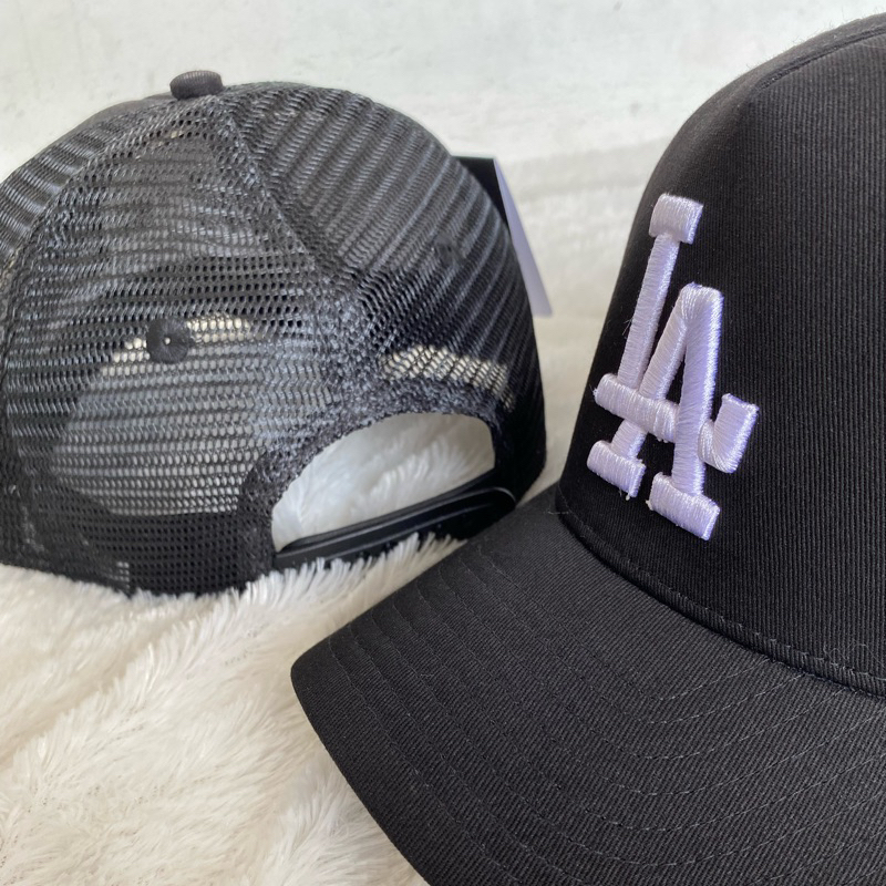 Jual TOPI LA HITAM JARING BORDIR PUTIH ORIGINAL PREMIUM | Shopee Indonesia