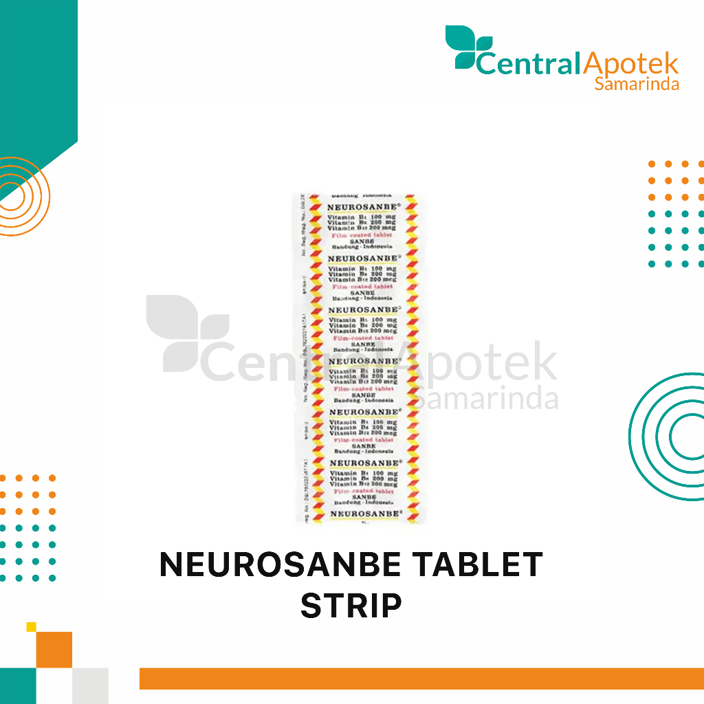 Jual Neurosanbe isi 10 Tablet/Strip / Multivitamin untuk Daya Tahan ...