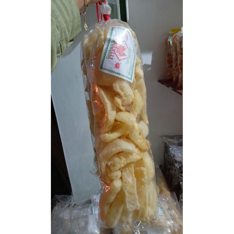 Jual KERUPUK DOROKDOK GARUT / KERUPUK KULIT SAPI / KEMASAN GULING ...