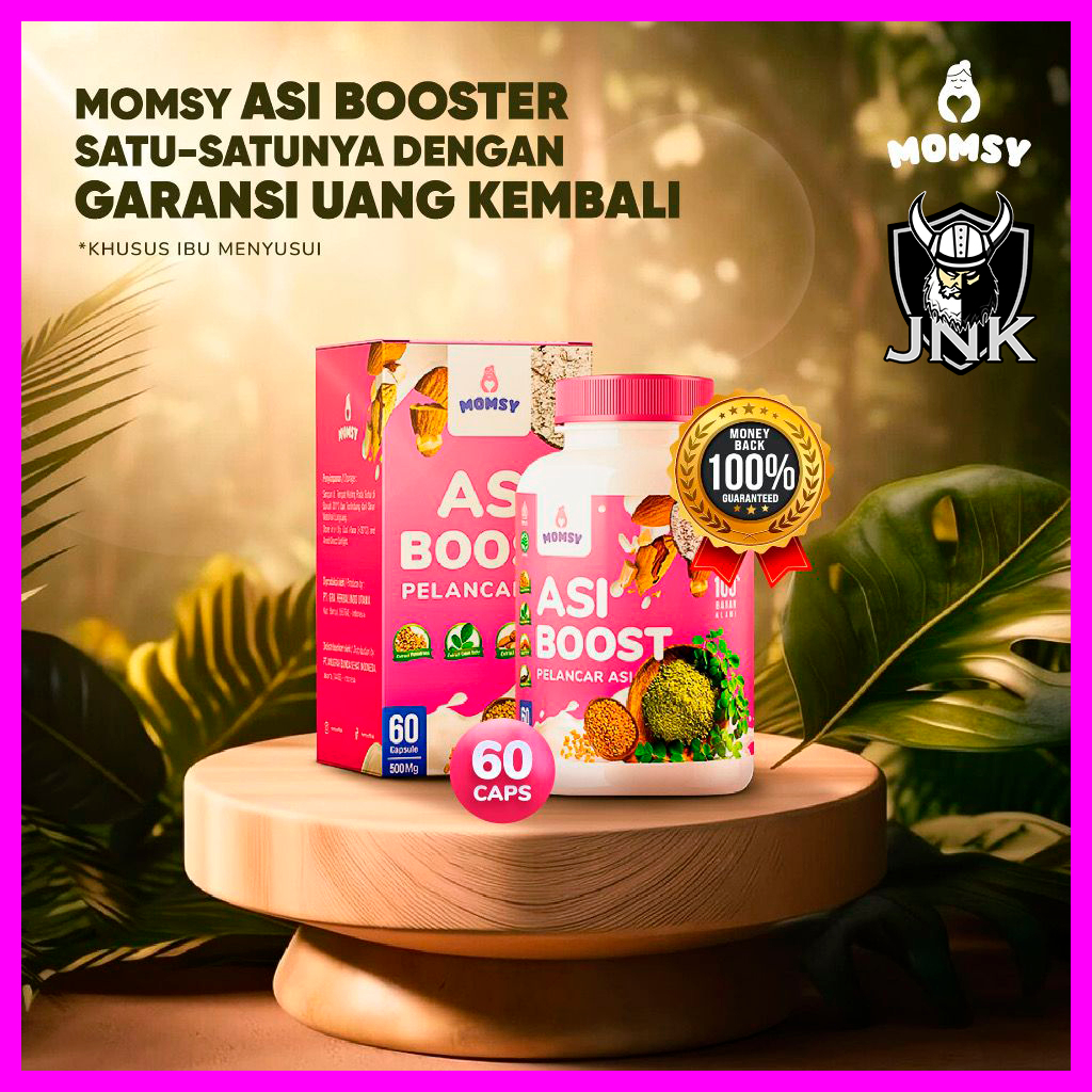 Jual Asi Booster MOMSY Pelancar Asi Almond Extract 60 Capsul ...
