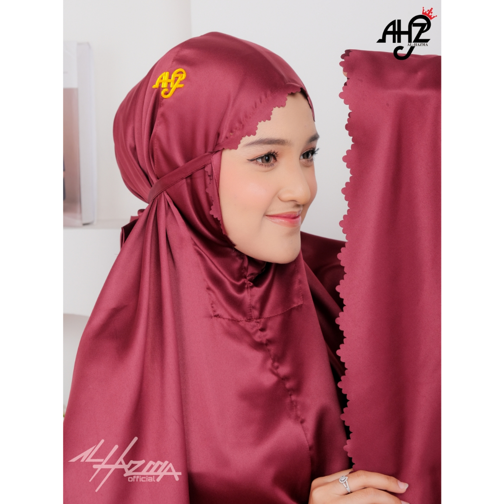Jual Mukena Dewasa Sutra Velvet / Mukena Laser Cut / Mukena Al Hazma ...