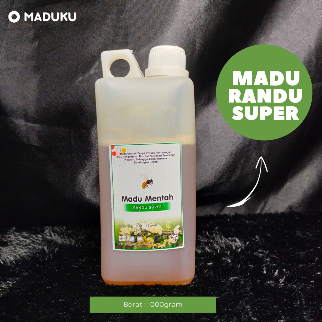 Jual Madu Randu Super Nektar Randu 1kg - Madu Mentah Asli | Shopee ...