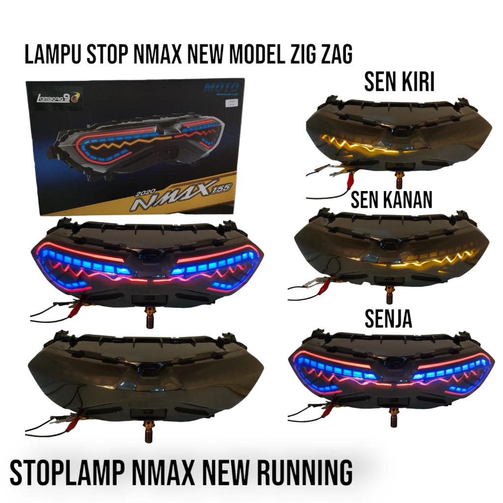 Jual LAMPU STOP NMAX NEW 2020 LED STOP LAMP NMAX NEW LAMPU BELAKANG NEW ...