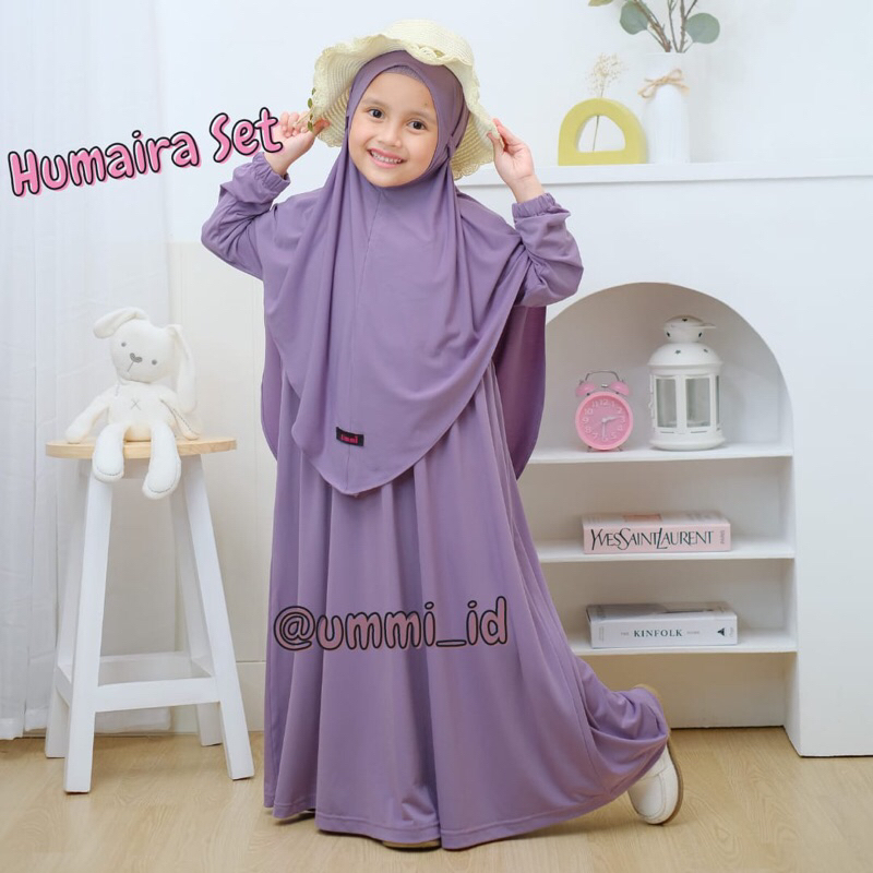 Jual LittleMa official - baju gamis anak perempuan french khimar ...