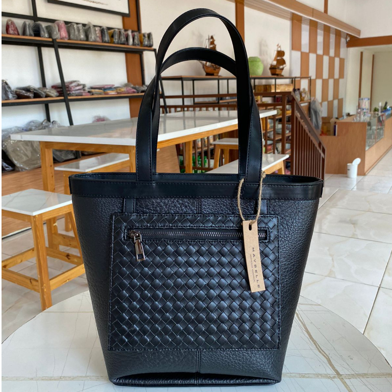 Jual Denis Series Medium I Tote Bag I Tas Anyaman I Shoulder Bag ...