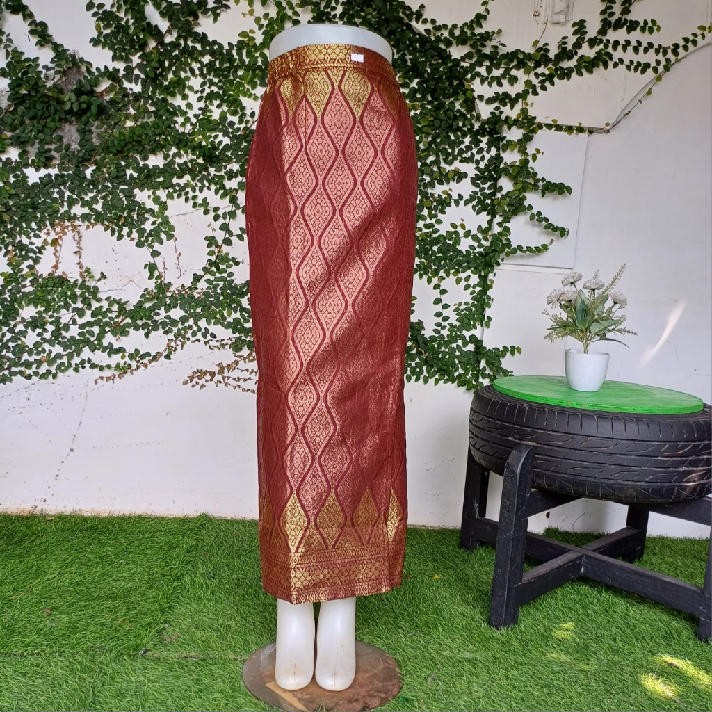 Jual ROK SPAN SONGKET FURING WANITA TERBARU 2023/ROK SPAN SONGKET SERI ...