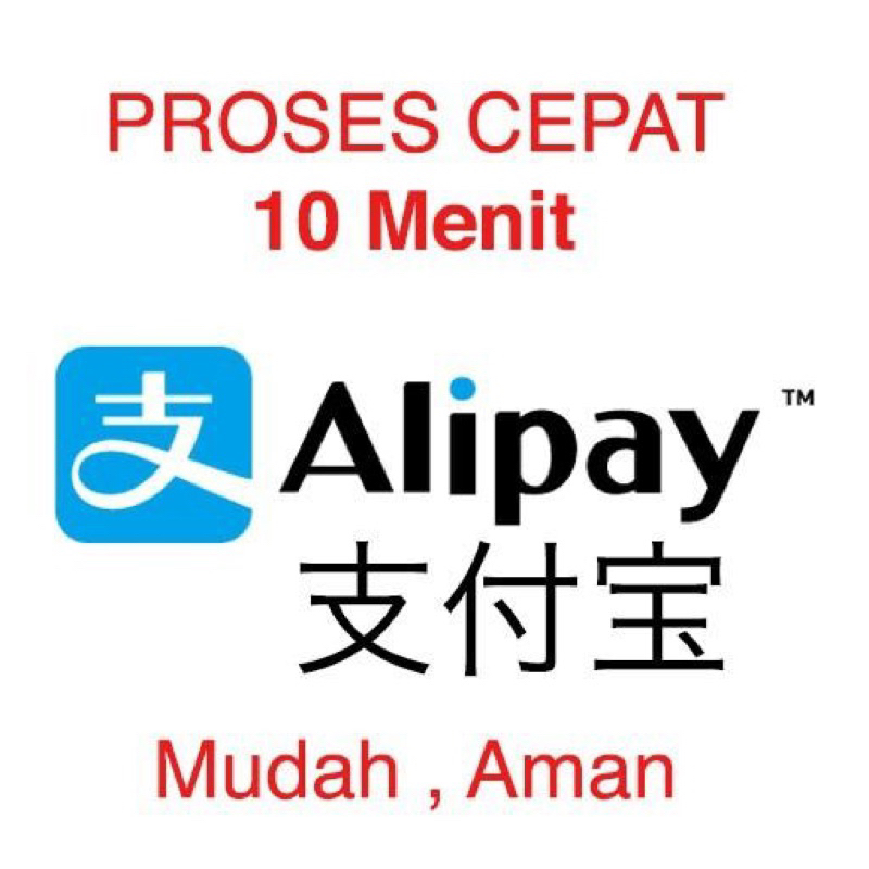 Jual Alipay proses isi cepat | Shopee Indonesia