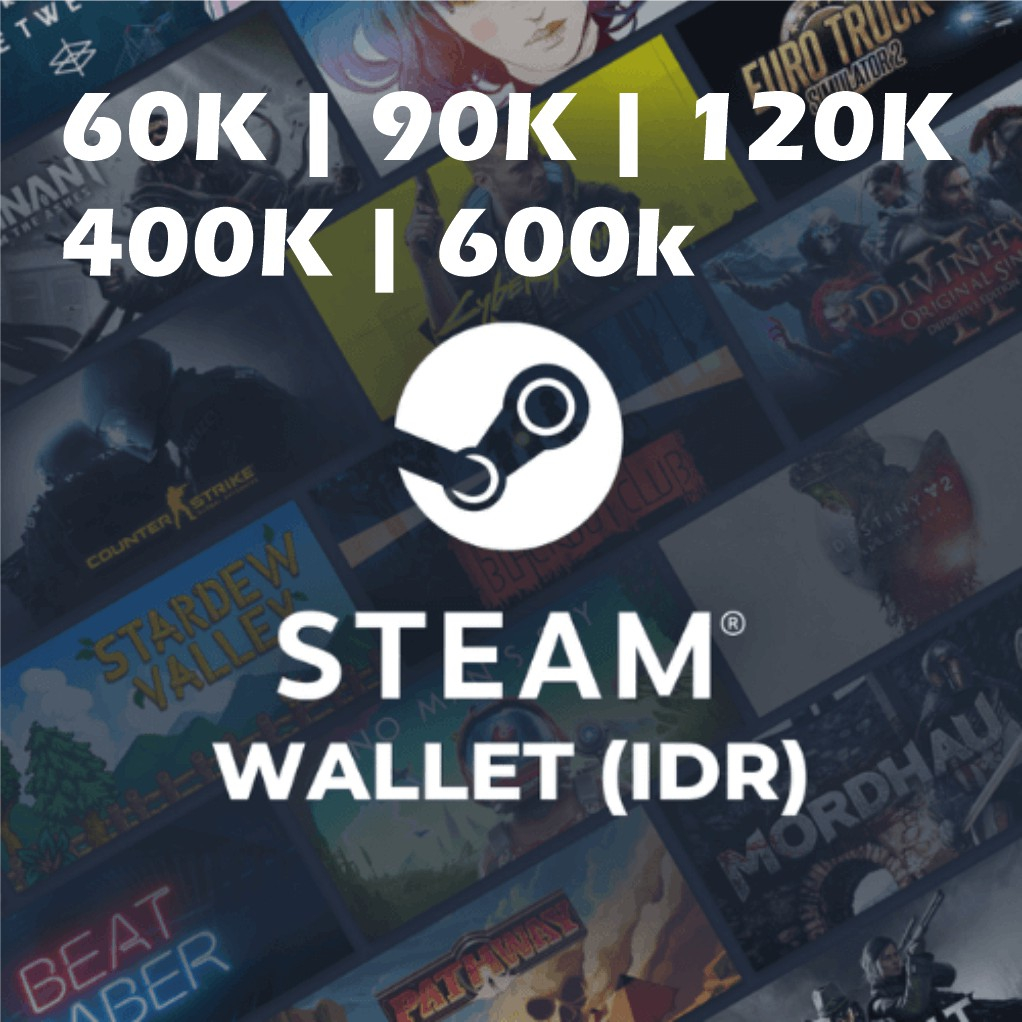 Jual PROMO!! Steamm Wallet Code (IDR) Region Indonesia 60K.90K.120K ...